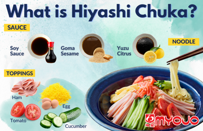 Hiyashi Chuka (Cold Ramen), a Refreshing Ramen for Summer - Myojo USA
